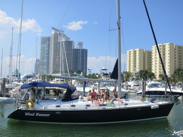 Memorable bachelorette sails | Miami Sailing - Private Sailboat ...