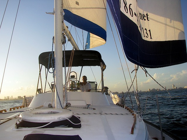 Beautiful Blue Water Lancer 40' | Sailboat Charters in Miami and ...